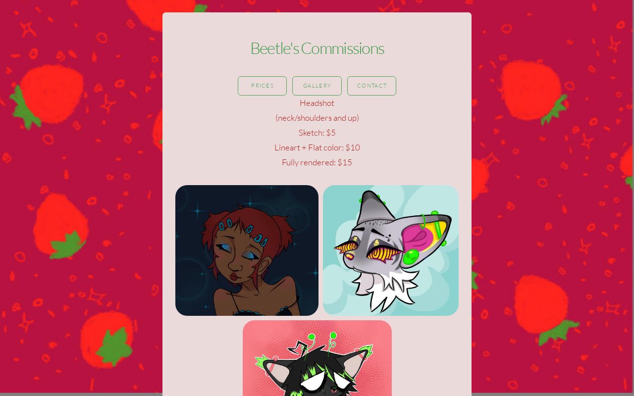 Beetle's Commissions